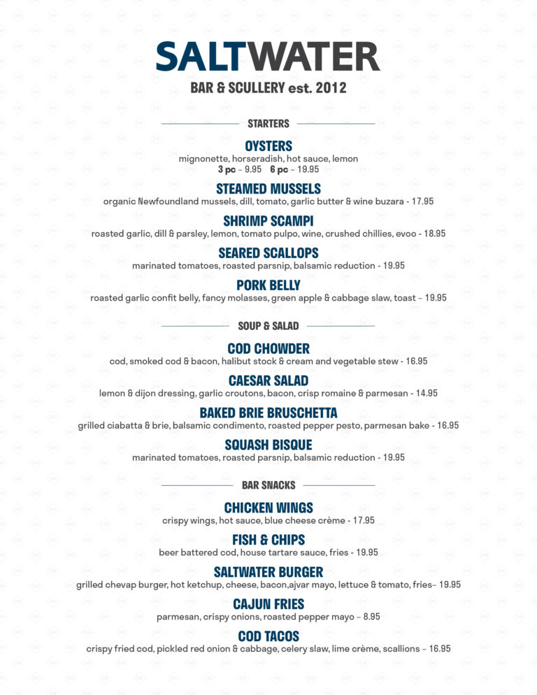 Saltwater Restaurant